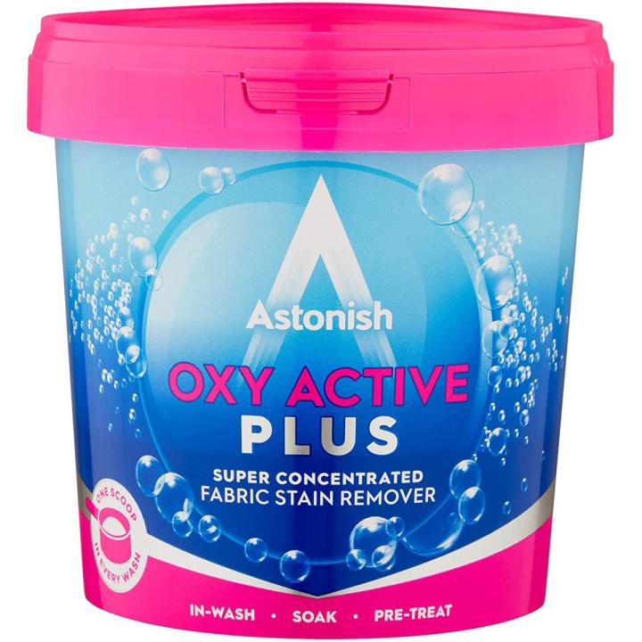 Astonish Oxy Active Plus Super Concentrated Fabric Stain Remover 1kg ...