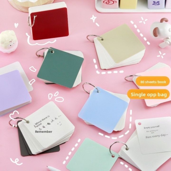 multi-purpose Portable Pocket Memo Pads 80 Sheets Loose Leaf Blank ...