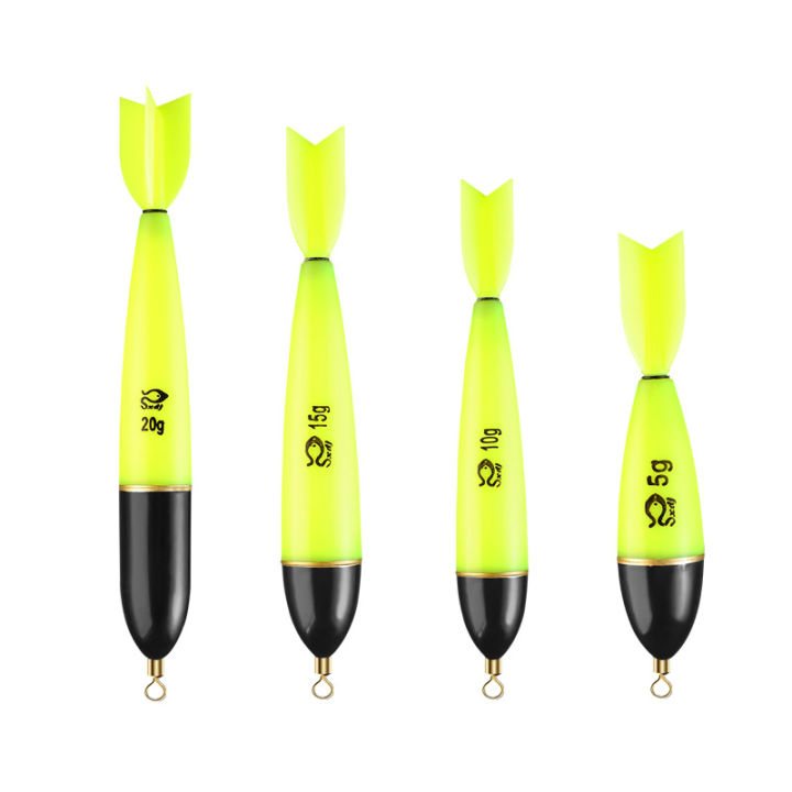 5g/10g/15g/20g Luminous Fishing Float Long Vertical Night Lighting ...