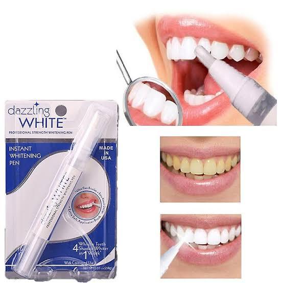 Dazzling White Instant Teeth Whitening Pen 4 Shades Whiter in 1 Week ...