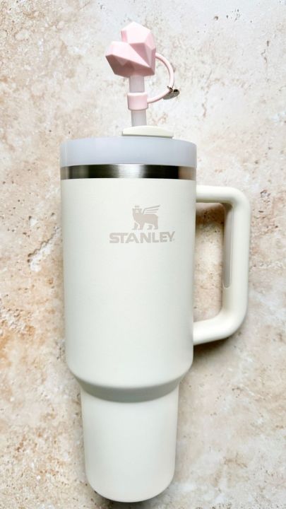 Straw Cover Cap for Stanley & other Tumblers, Cup Silicone Straw Topper ...
