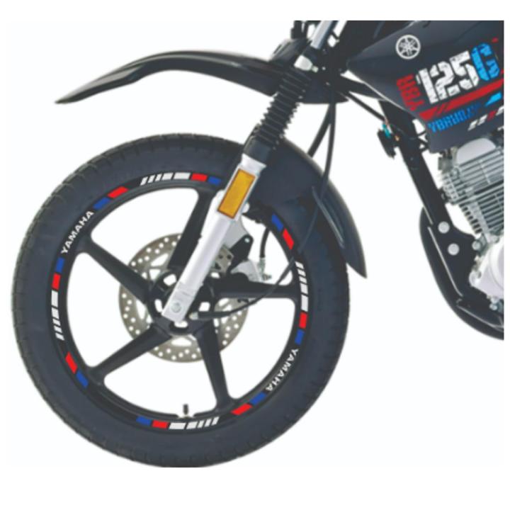 RIM STICKER YBR-G BLACK 2022 | Daraz.pk