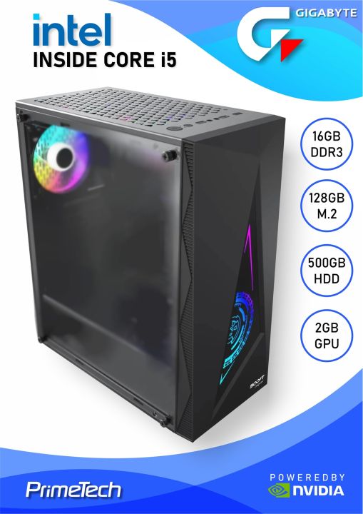 Core i5 Gaming and Professional PC - Core i5 Processor, 16GB RAM, 128GB ...