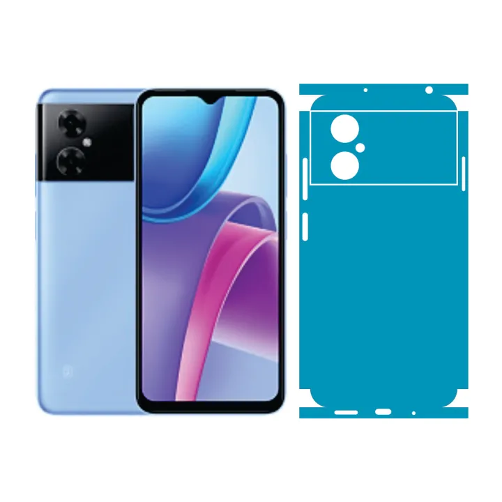 Back Paper For Xiaomi Redmi Note 11R Self Adhesive Lamination Anti ...