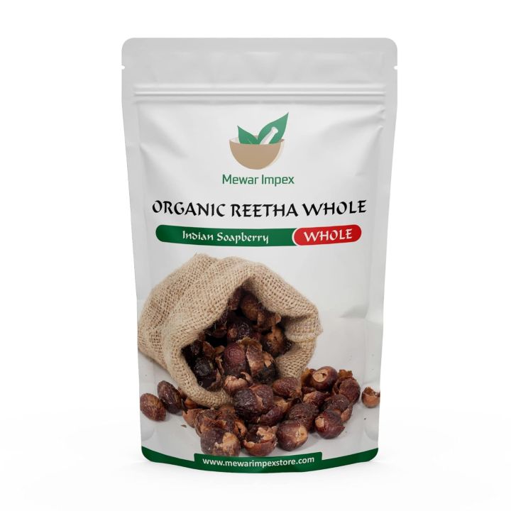 Dried Whole Reetha (200gm)| Aritha| Soapnut Whole | Sapindus Mukorossi ...