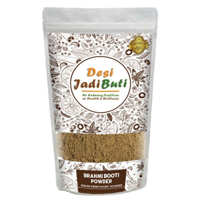 Desi Jadi Buti Brahmi Booti Powder|Saraswati Leaves Powder 50 gm | Daraz.pk