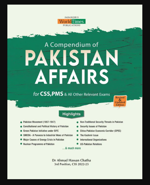 A Compendium Of Pakistan Affairs For CSS PMS PCS Ahmad Hassan - JWT ...