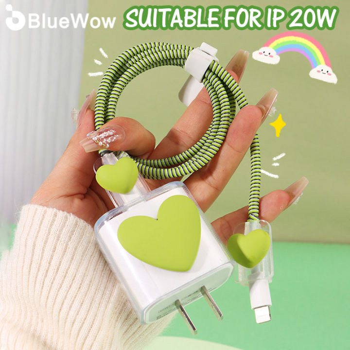 BlueWow Love Charger Protective Case Set Charger Box Cable Protector ...