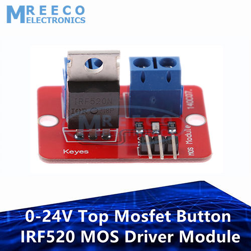 IRF520 MOSFET Driver Module 5-24v 5A Motor Speed Controller For Arduino ...