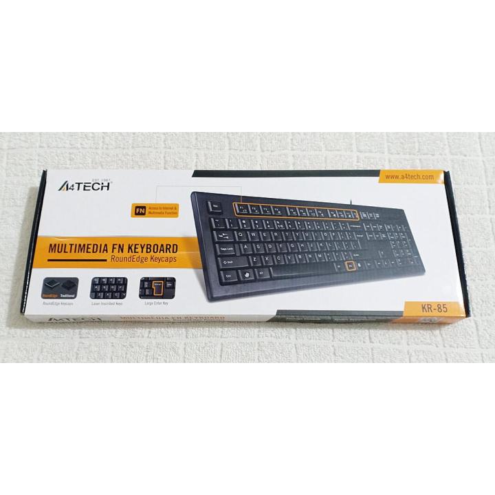 A4 Tech KR-85 USB Wired Keyboard | Daraz.pk
