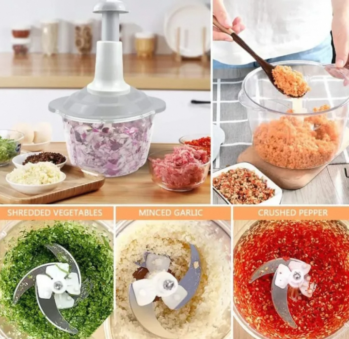 Manual food processor - Food processor Machine - Manual Meat Grinder ...