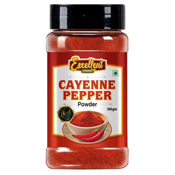 EXCELLENT FOODS - Cayenne Pepper Powder 100g | Daraz.pk