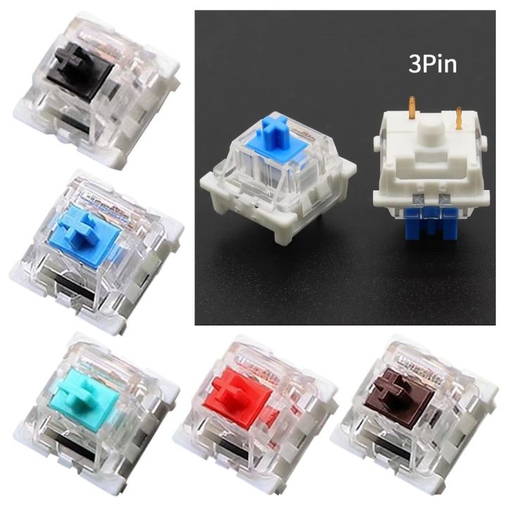 10pcs New Linear Mechanical Keyboard Switch Clicky Tactile Gaming ...