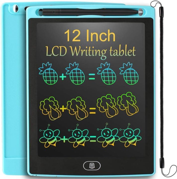LCD Panel Colorful Writing Tablet 12 inch | Daraz.pk