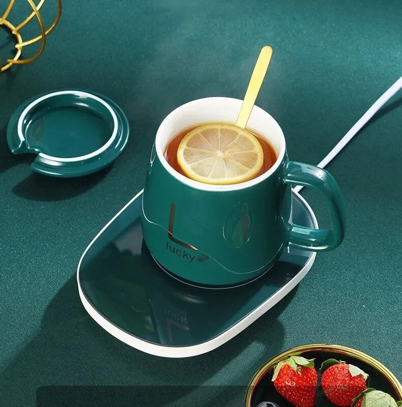 Intelligent Constant Temperature Heating Coaster Temperature Setting ...
