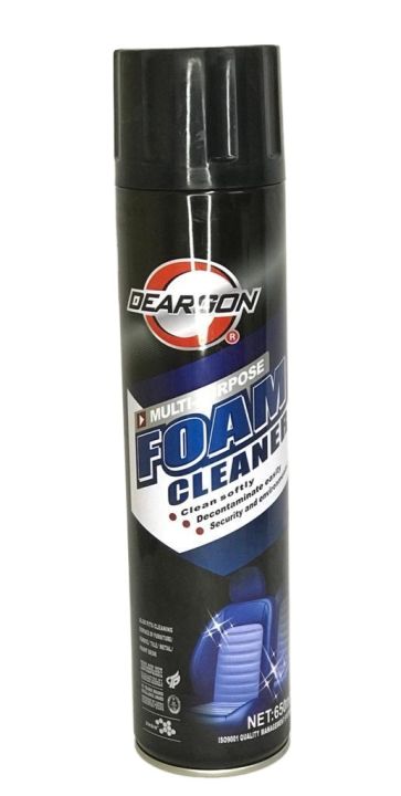 Multi-Purpose Foam Cleaning Deargon – 650 ml (Fabric, Carpet, Leather, Vinyl etc. Foam Cleaner ...
