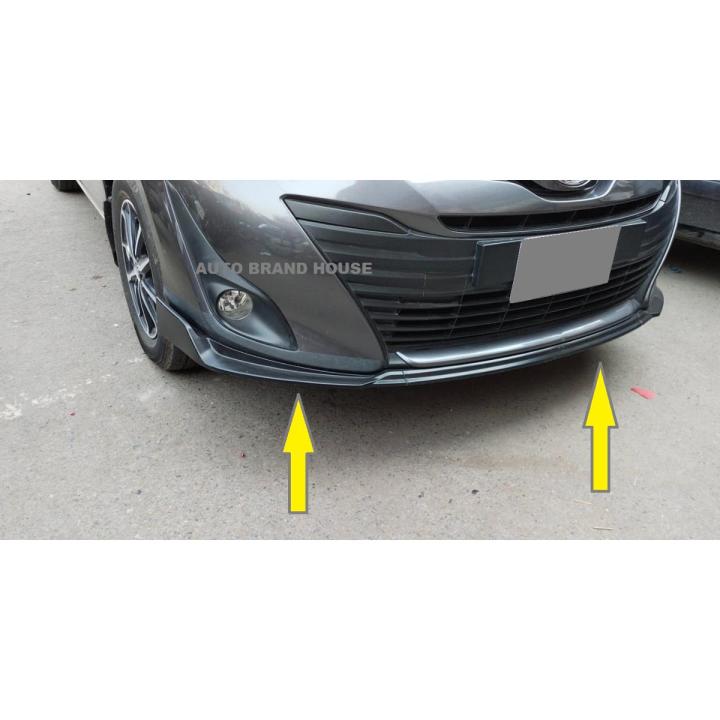 Toyota YARIS Front Bumper Splitter (Plastic) | Daraz.pk