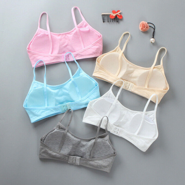 Click4she Junior Padded Bras Sports Bra for Teens Girls with Padding ...