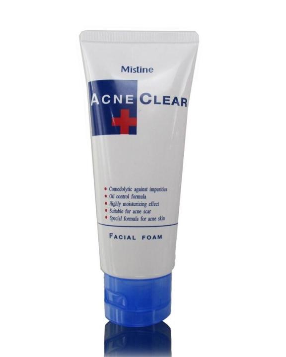 Mistine Acne Clear Face Wash Big 85g Facial Foam (100% Original) | Daraz.pk