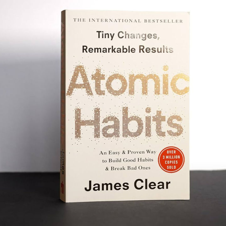 ATOMIC HABITS BY JAMES CLEAR Best English Novel | Daraz.pk