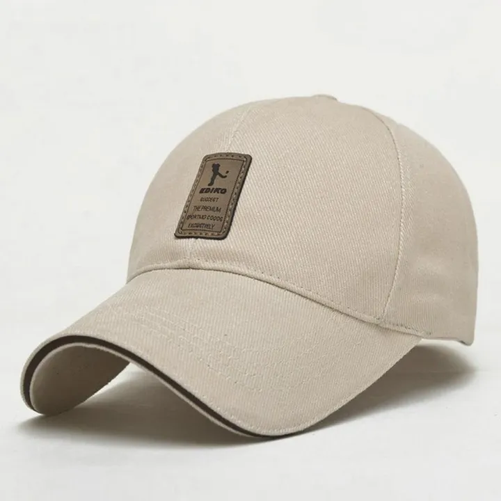 Summer Men's Women's Adjustable Baseball Cotton Caps Casual Outdoor ...