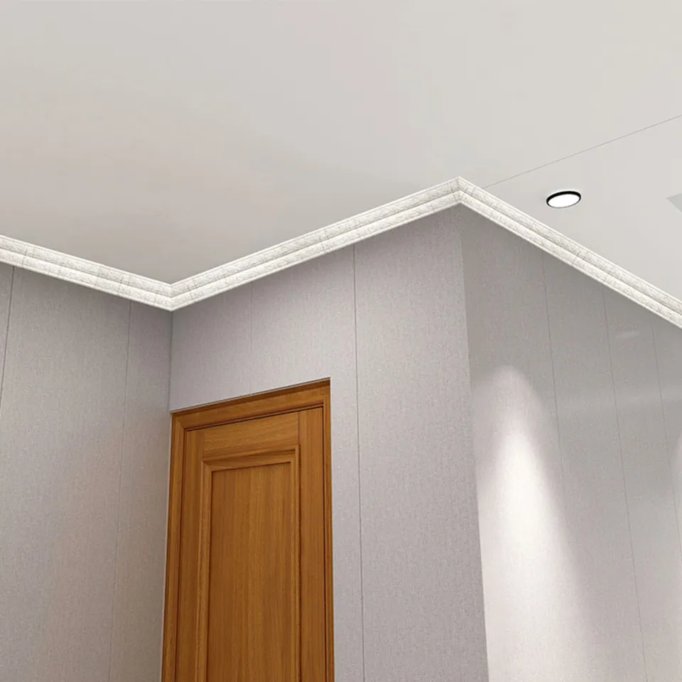 Flexible Ceiling Trim New 9.5CM Wide Flexible Wall Skirting Moulding