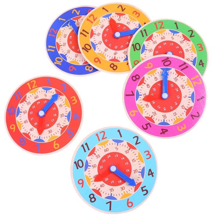 Colorful Number Teaching Early Preschool Teaching Aids Kids Time ...
