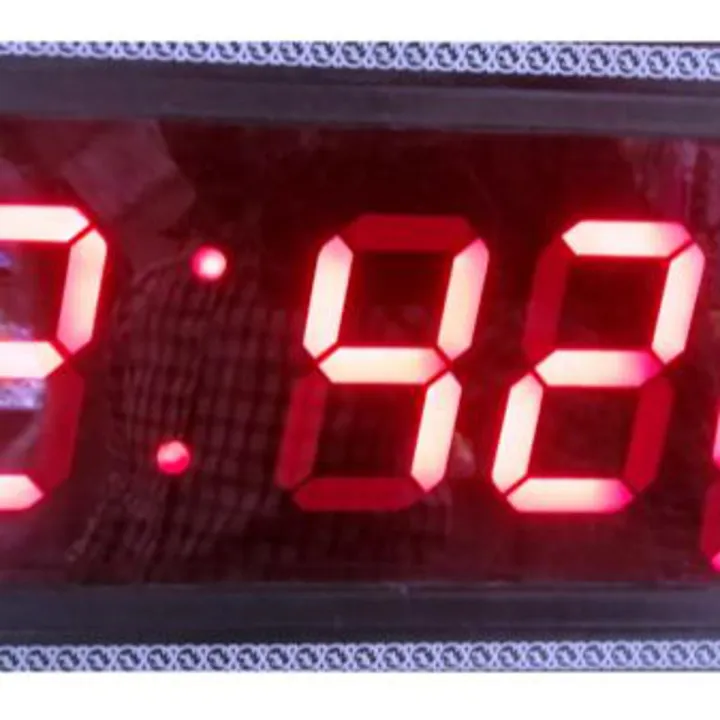 Modern Digital LED Wall Clock, Electric Clock Digits Electronic Clock ...