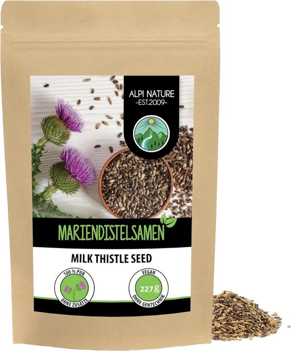 Milk Thistle Seeds Oont Katara Seeds Whole 227gm Darazpk