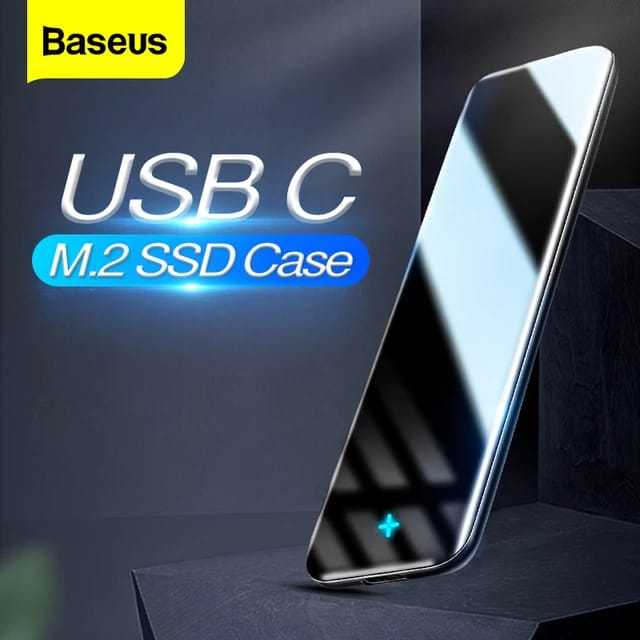 Baseus Full Speed Series M.2 SSD Enclosure Space -Gray | Daraz.pk