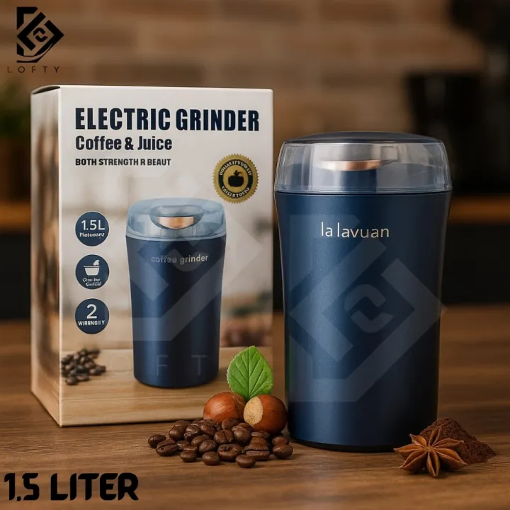 Masala Grinder Machine 1.5L- 4 Blade Stainless Steel - Blender Machine ...