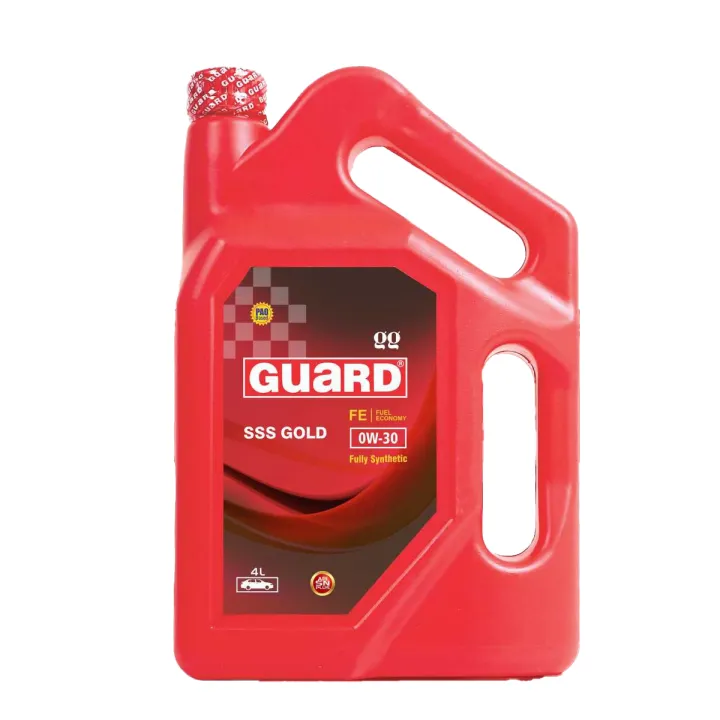 Guard SSS Gold 0W-30 (4LTR) Fully Synthetic Gasoline Engine Oil | Daraz.pk