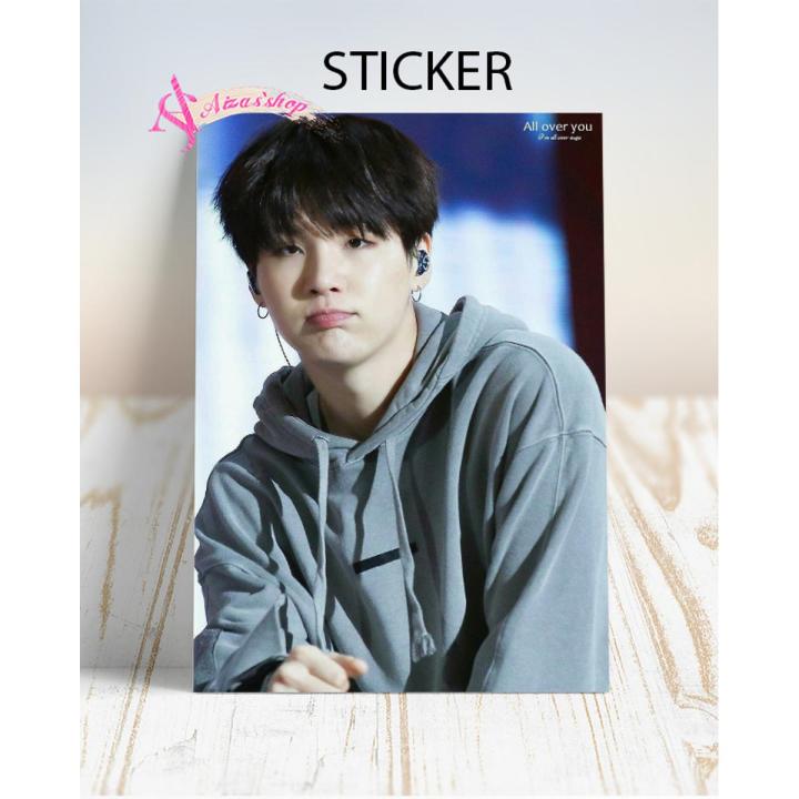Kpop Suga bts sticker a4 size | Daraz.pk