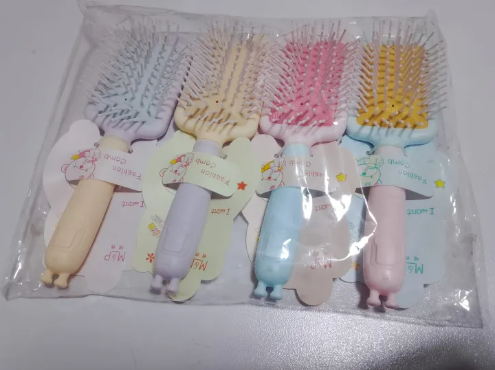 Cute Pastel Hair Brushes – Mini Fashion Combs for Kids | Daraz.pk