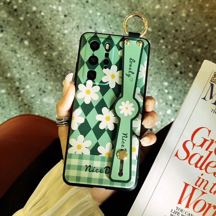 Suitable for Huawei P50 mobile phone shell 40Pro wristband bracket 30 ...