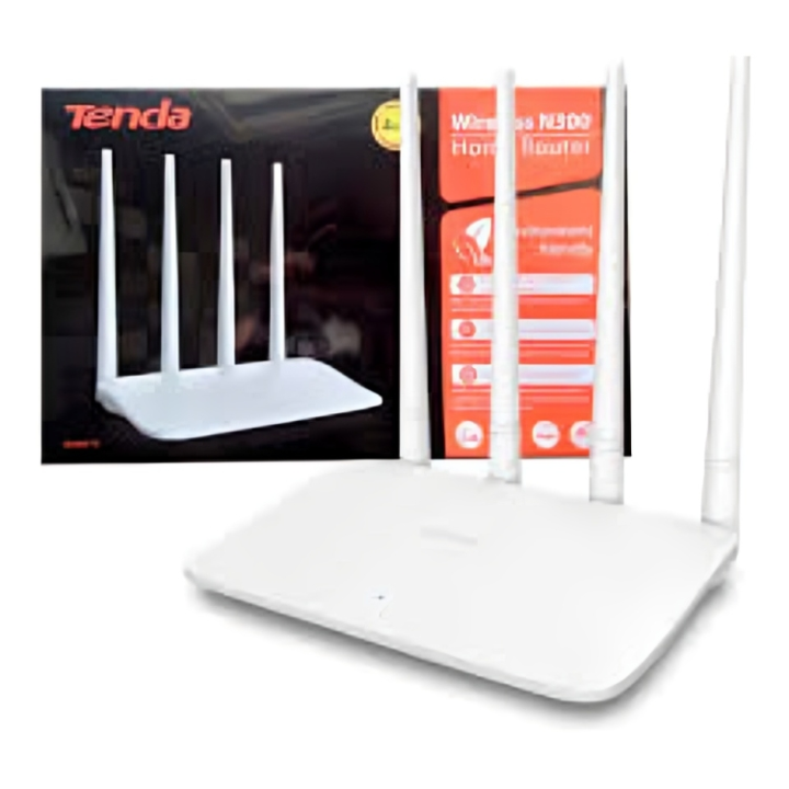 F6 Tenda 300MBPS QUAD ANTENNA WIRELESS ROUTER | Daraz.pk