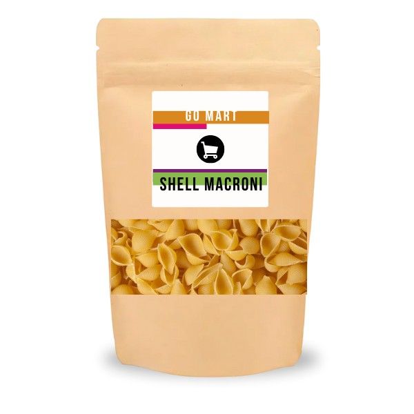 Shell Macaroni for Pasta- Conchiglie Shaped Pasta - |Shell| 1 KG | Daraz.pk