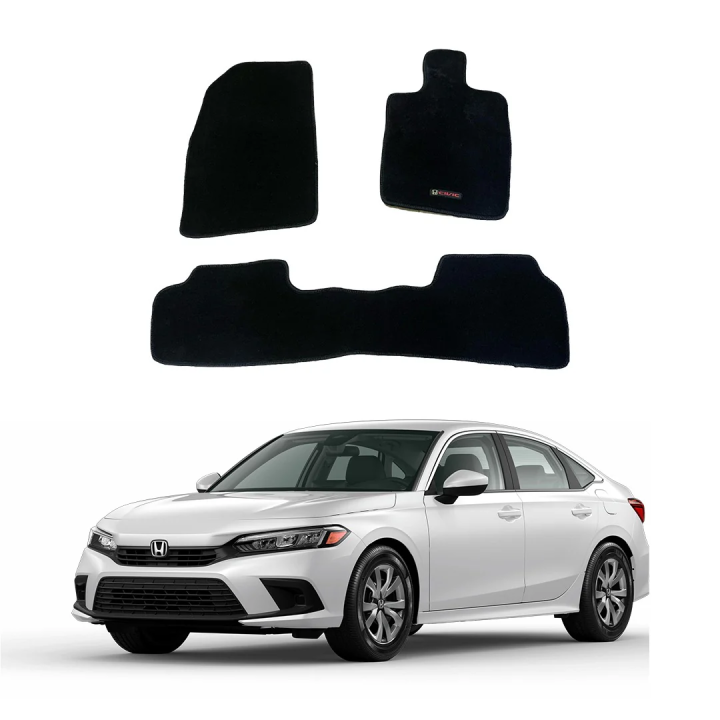 Honda Civic RS Turbo [2022 - Present] - Floor Mats PVC Mats Carpet Mats ...