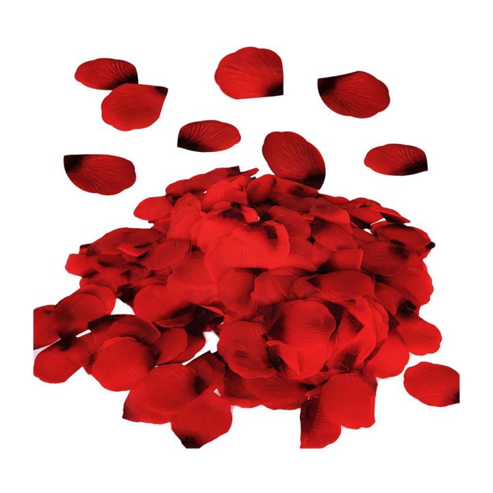 BEERIS 3000 Pcs Red Flower Artificial Rose Petals for Wedding Aisle Party Favor Table Vase Home Decoration Daraz.pk