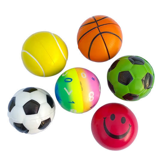 Foamic ball 3 pcs -Soft Balls For Kids, Bouncy Balls Vibrant Colors For ...