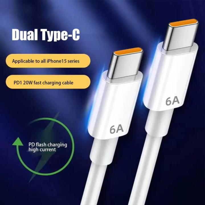 【100% Original+Free Shipping】 Dual Type-C Fast Charging Cables Mobile ...