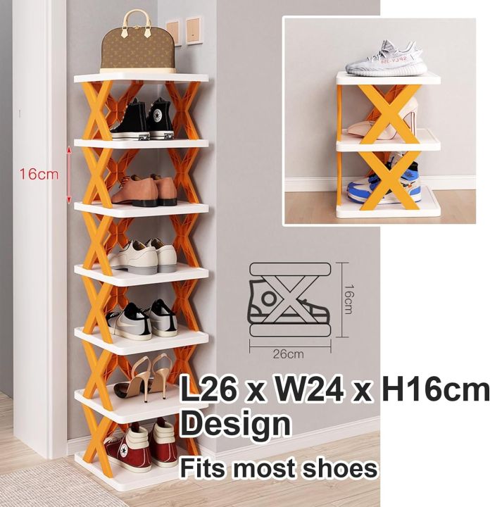 4,5,6 Layer Shoe Rack Multifunctional Book Rack Accessories Rack for ...