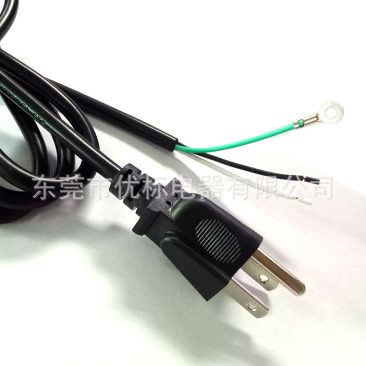 JET Japanese three-plug power cord VCTF Japanese three-plug power cord ...