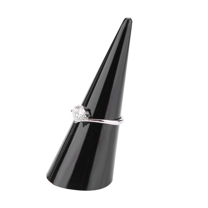 5PCS Useful Acrylic Material Finger Ring Display Finger Shaped Design ...