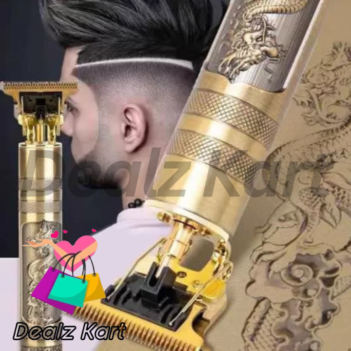 Vintage T9 Trimmer Professional Dragon Style Metal Rechargeable ...