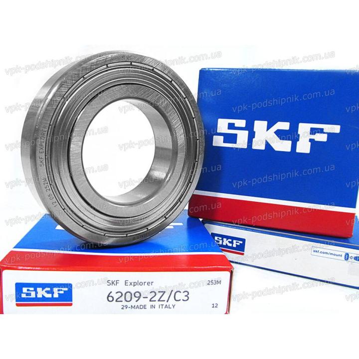 Bearing 6209 -ZZ C3 SKF Brand Metal Seal Ball Bearing ( Original SKF ) | Daraz.pk