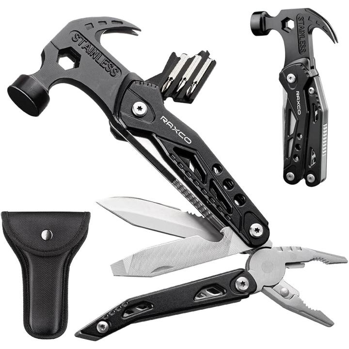 Multitool Hammer, 14-in-1 Mini Stainless Steel Hammer Hammer, Plier ...