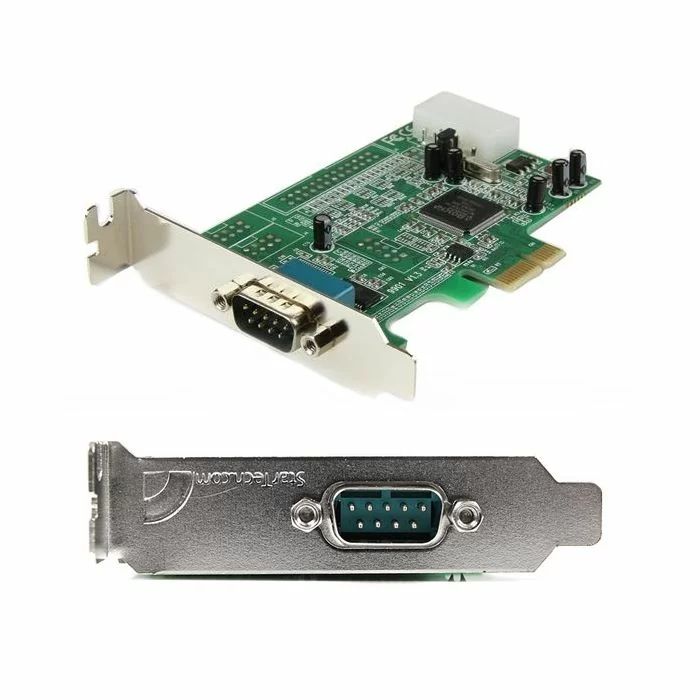STARTECH 1 Port Low Profile Native RS232 PCI-e Serial Card 16550 UART ...