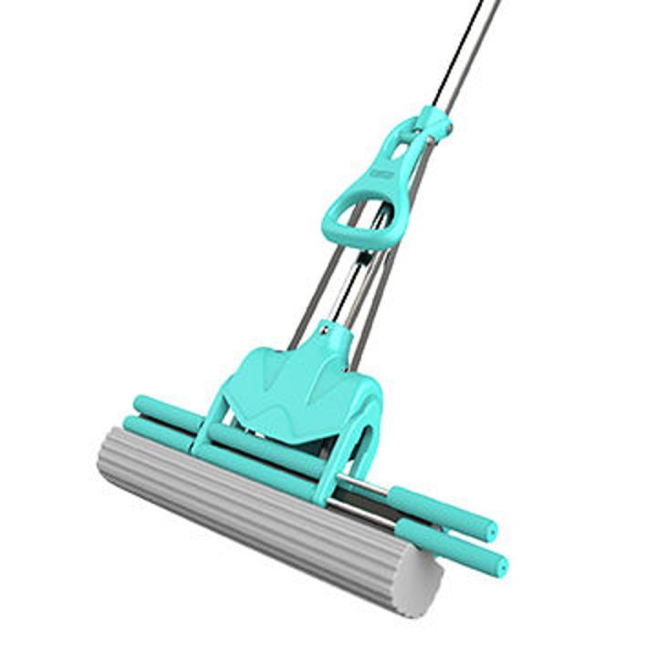 PVA Extendable Mop Double Roller Sponge Foam Rubber Mop Floor Super ...