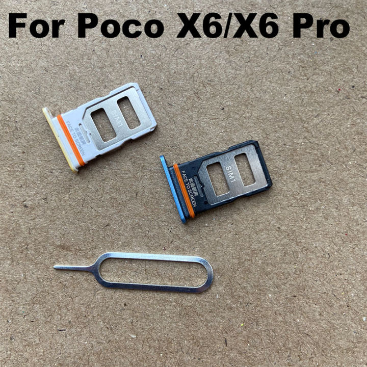 ew For Xiaomi oco X6 O 5 Sim Card ray S older Soet Adapter Connector ...